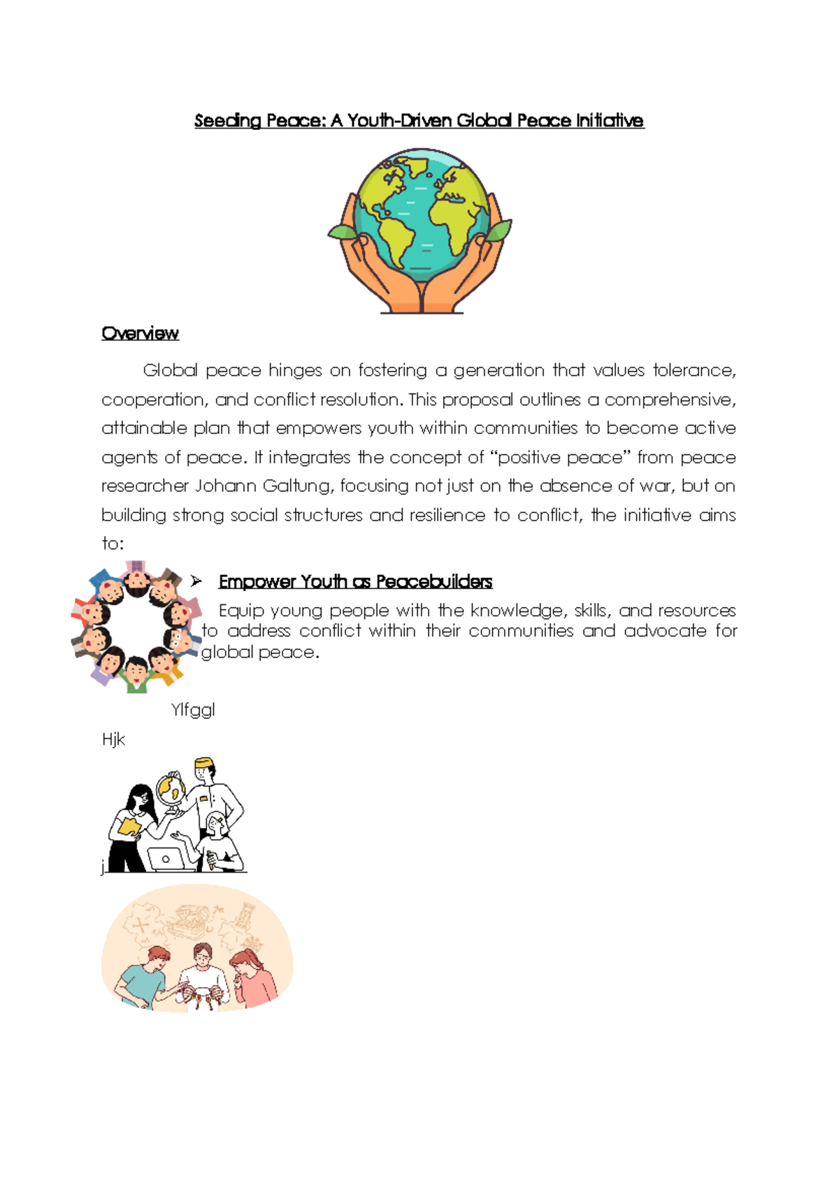 Seeding Peace A Youth-Driven Global Peace Initiative 1 - Seeding Peace ...