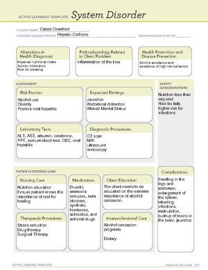 Cardiac cath 617 - ATI - ACTIVE LEARNING TEMPLATES THERAPEUTIC ...