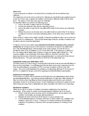 Chest Tubes Competency 12 - Chest Tube Skill Checklist YES PART 1 ...