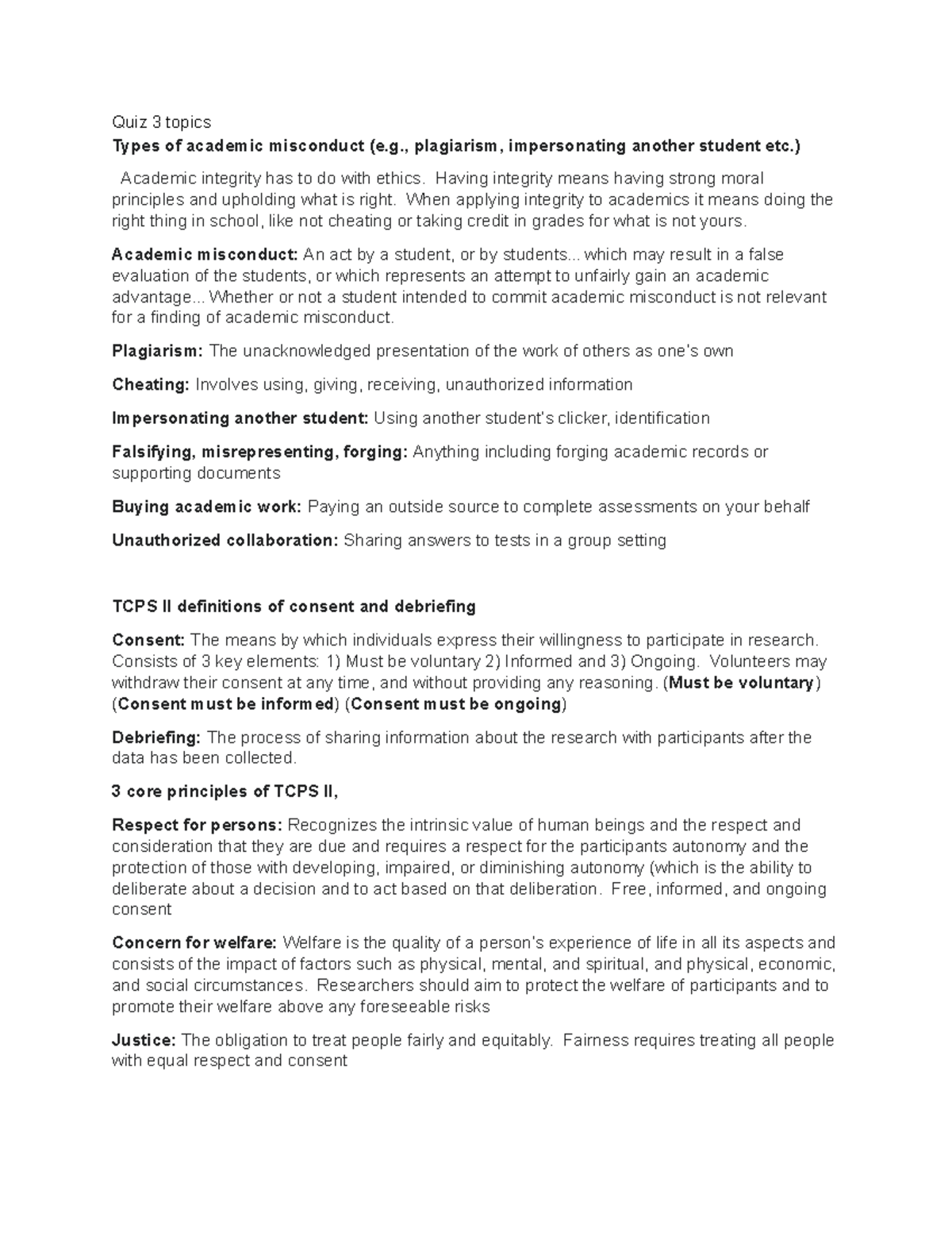 Untitled document - UU-150 quiz notes - UU150 - WLU - Studocu
