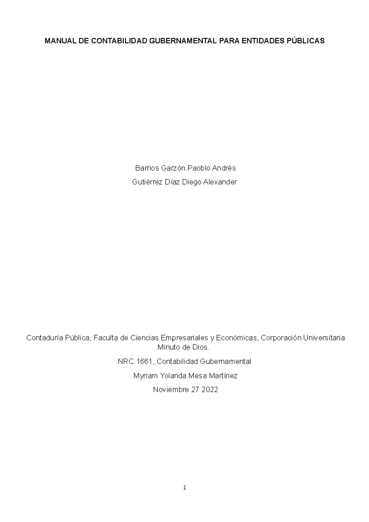 Manual DE CONT NOV 28 5° parte 2022 - MANUAL DE CONTABILIDAD ...