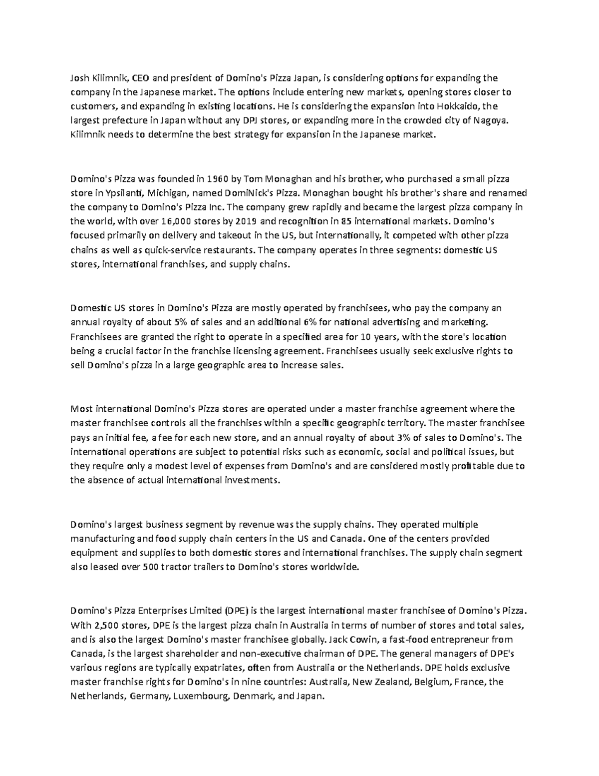 121 - Seminar MArketing - Josh Kilimnik, CEO and president of Domino's ...