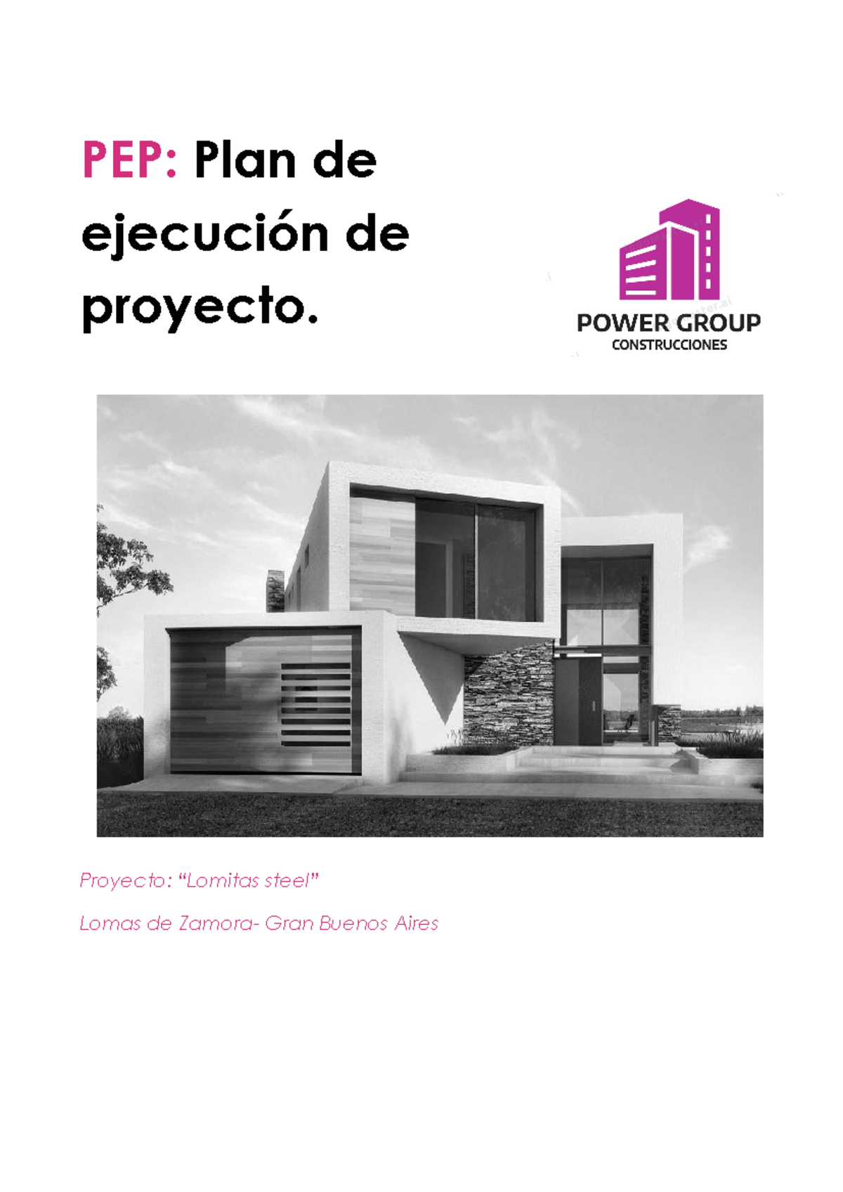 PEP Ultimo - Plan de ejecución de proyecto, válido para GDPO, GDPO 2 y ...