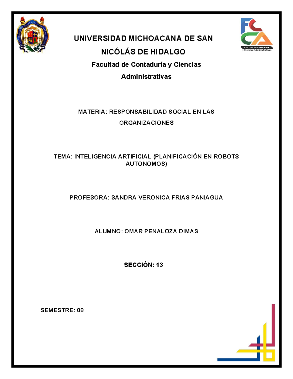 Moprii - UNIVERSIDAD MICHOACANA DE SAN NICÓLÁS DE HIDALGO Facultad de ...