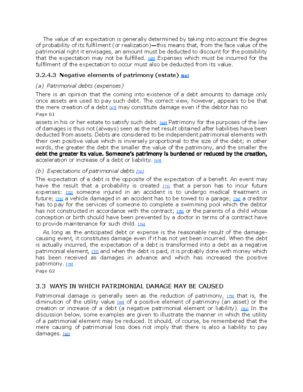 the law of damages Lesson 1the Study Guide Lesson 2Lession 3 - The ...