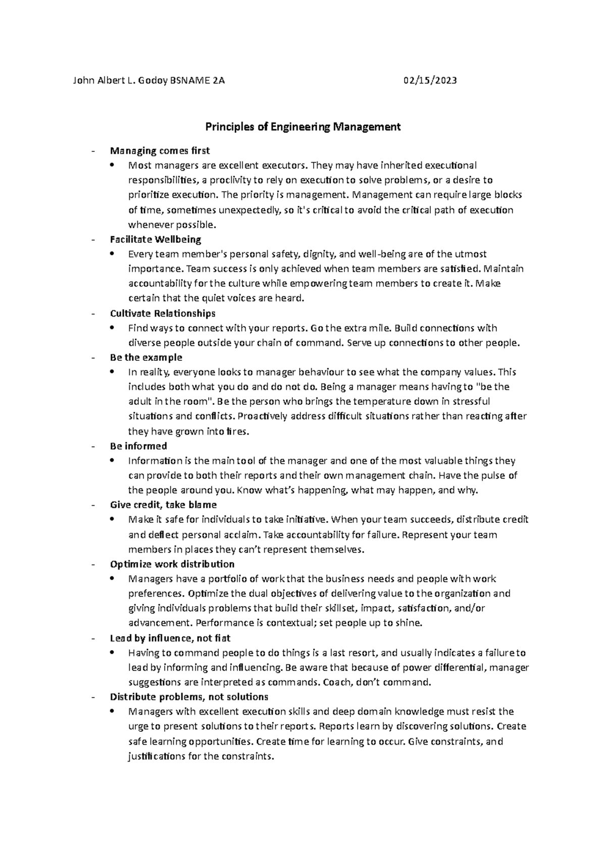 BES-107 Goodygoody - This well help anybody. - John Albert L. Godoy ...