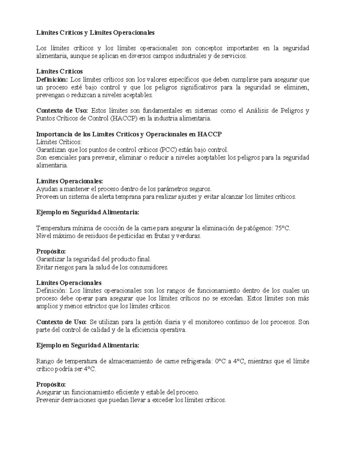 Limites Críticos y Limites Operacionales - Limites Críticos y Limites ...