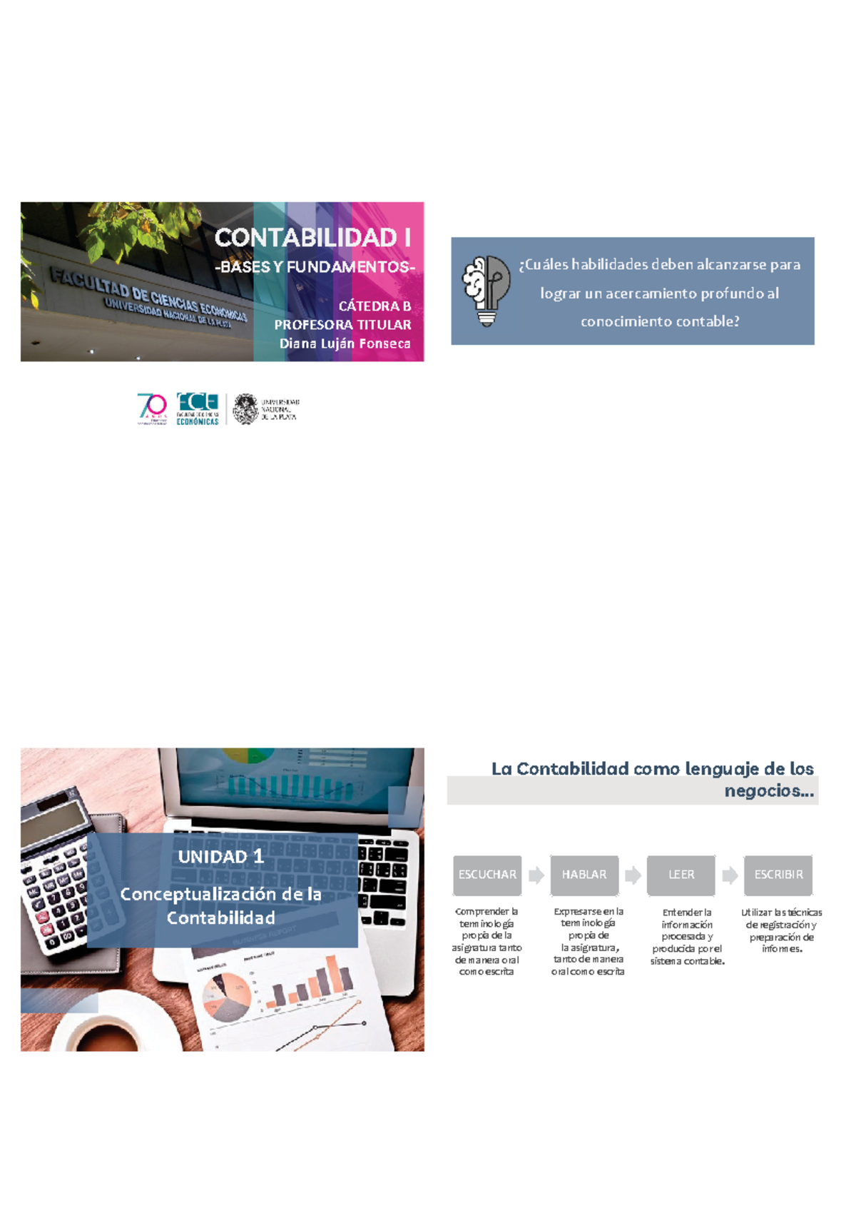 Unidad 1. Conceptualizacion DE LA Contabilidad Curso 2023 ...