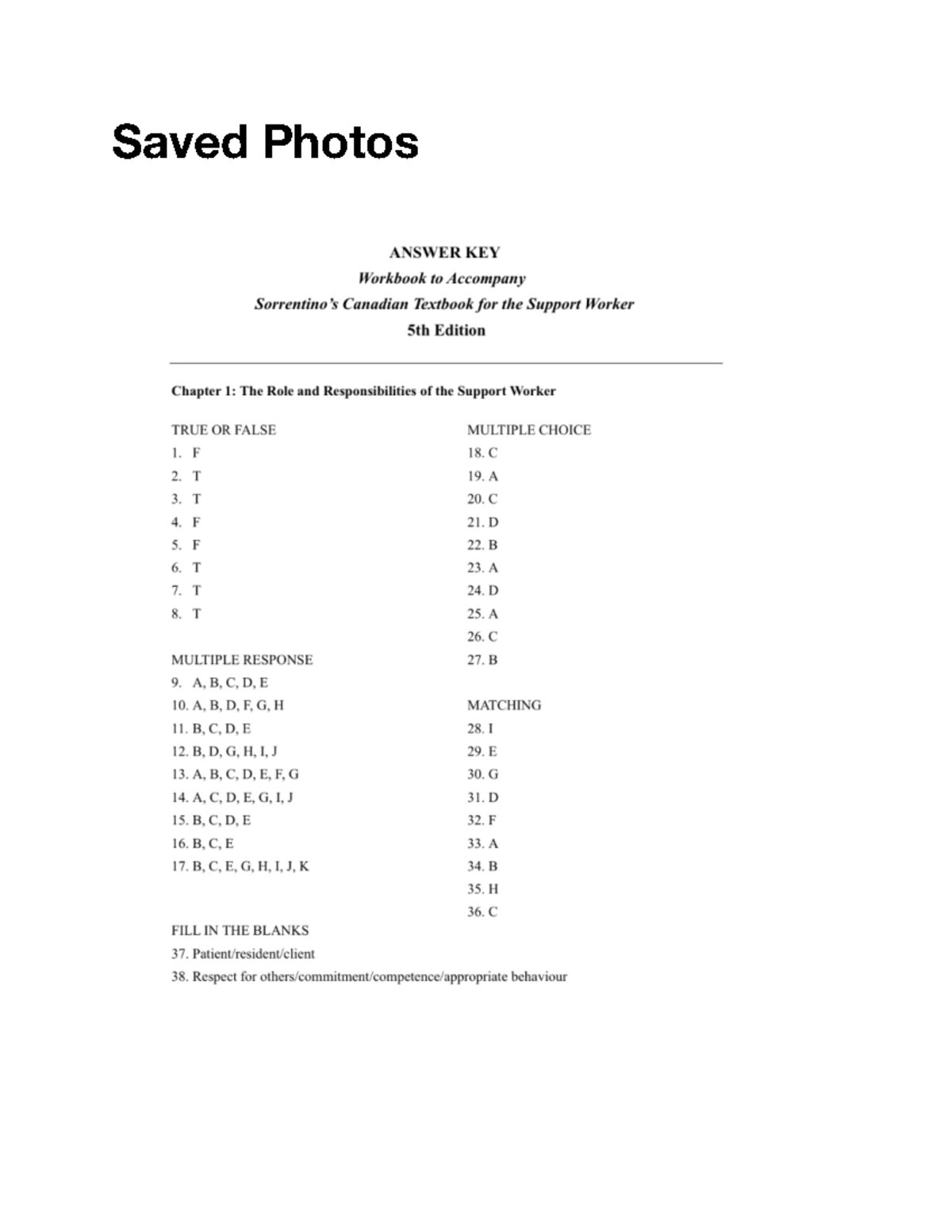Sorrentino’s Workbook Answers - PSWO - Saved Photos - Studocu