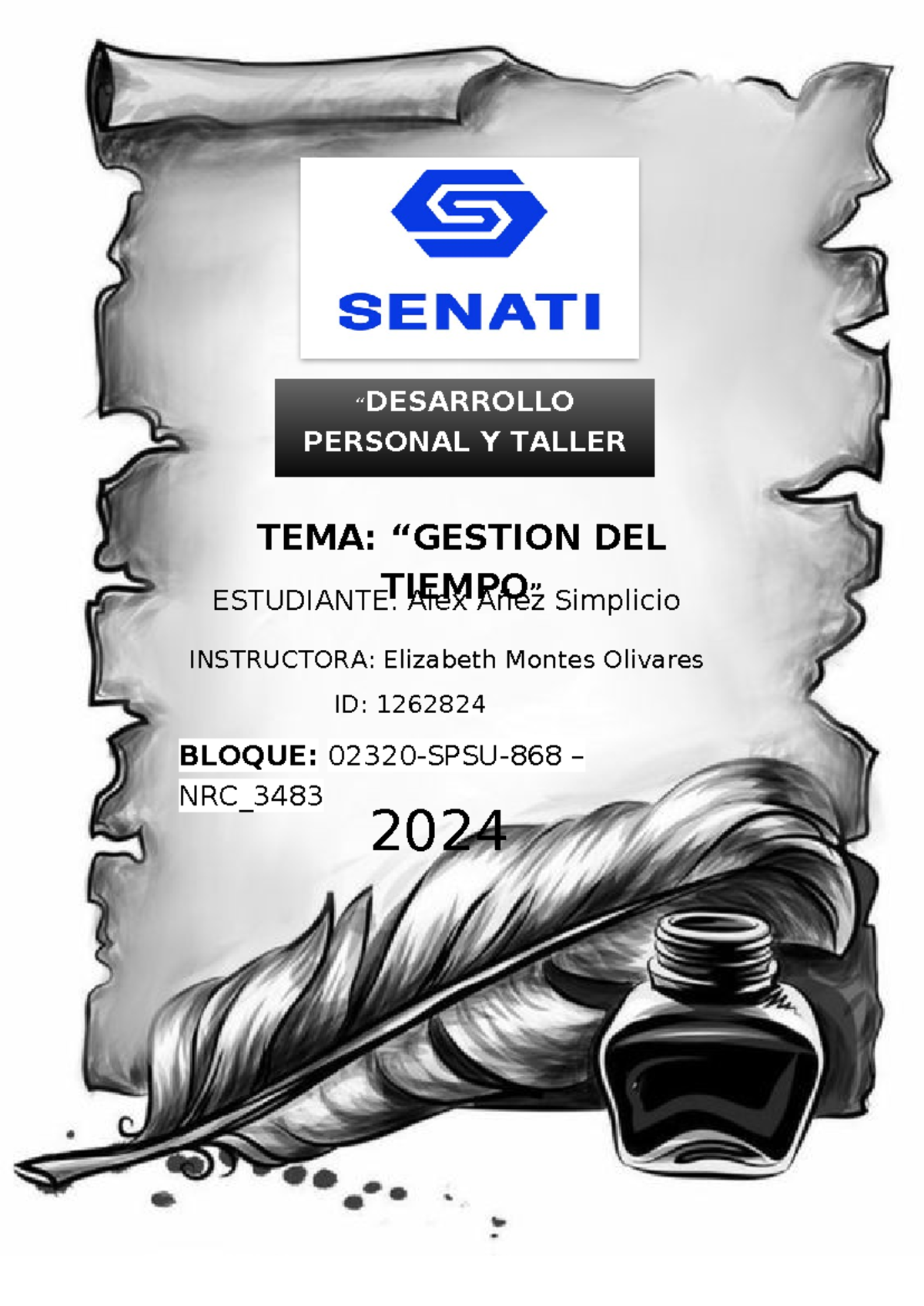 Final Entregable 2 Taller DE Desarrollo Y Liderazgo ALEX AÑEZ ...