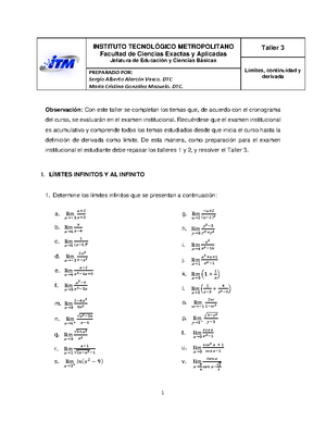 TEST CALCULO DIFERENCIAL - Cálculo Diferencial - Studocu