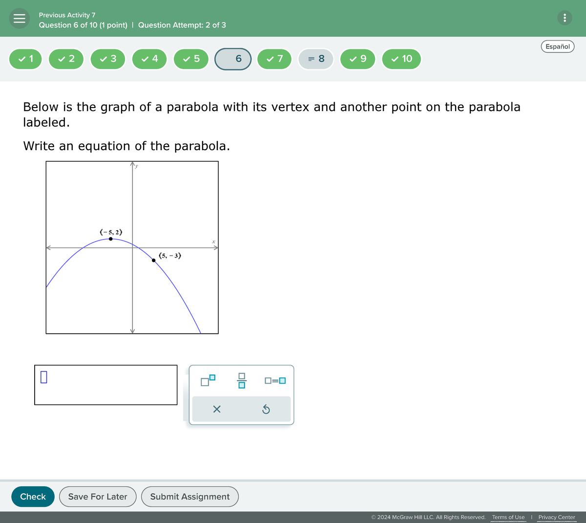 Aleks Previous Activity 7 - Math III: regularity and repetition ...