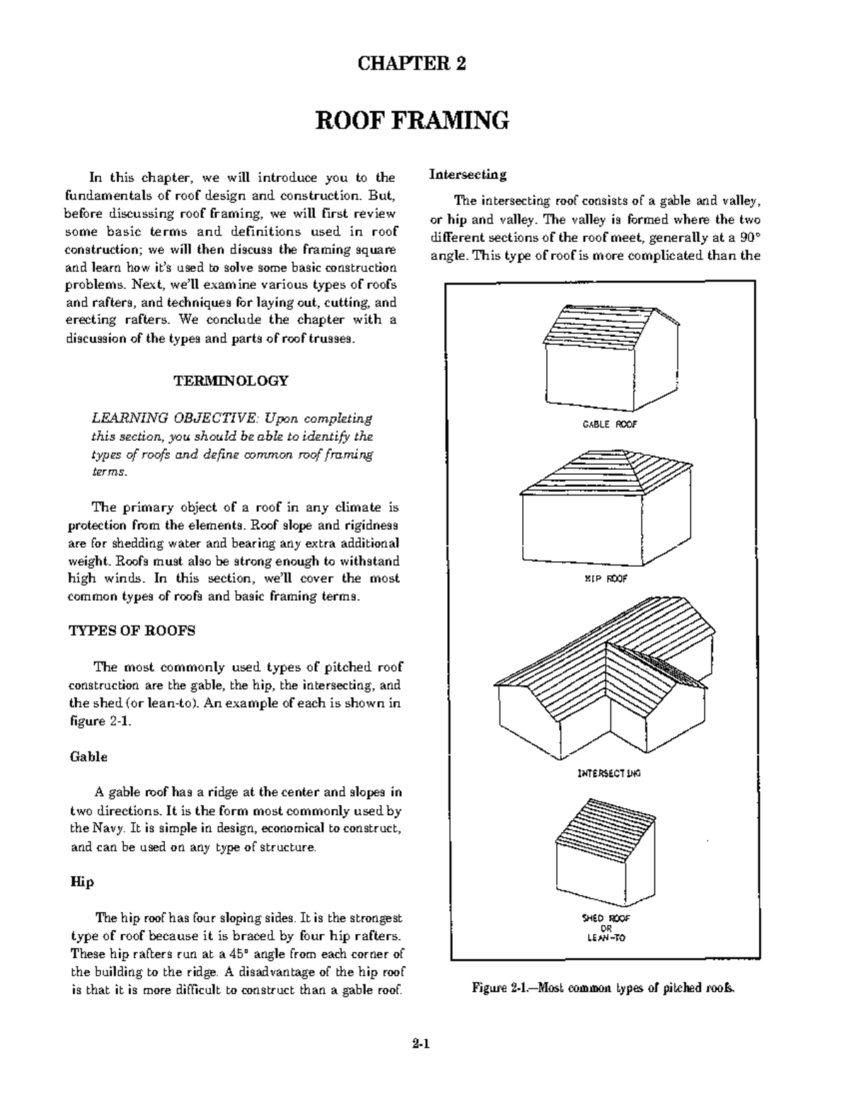 Roof-Framing-chapter 2 - CHAPTER 2 ROOF FRAMING In this chapter, we ...