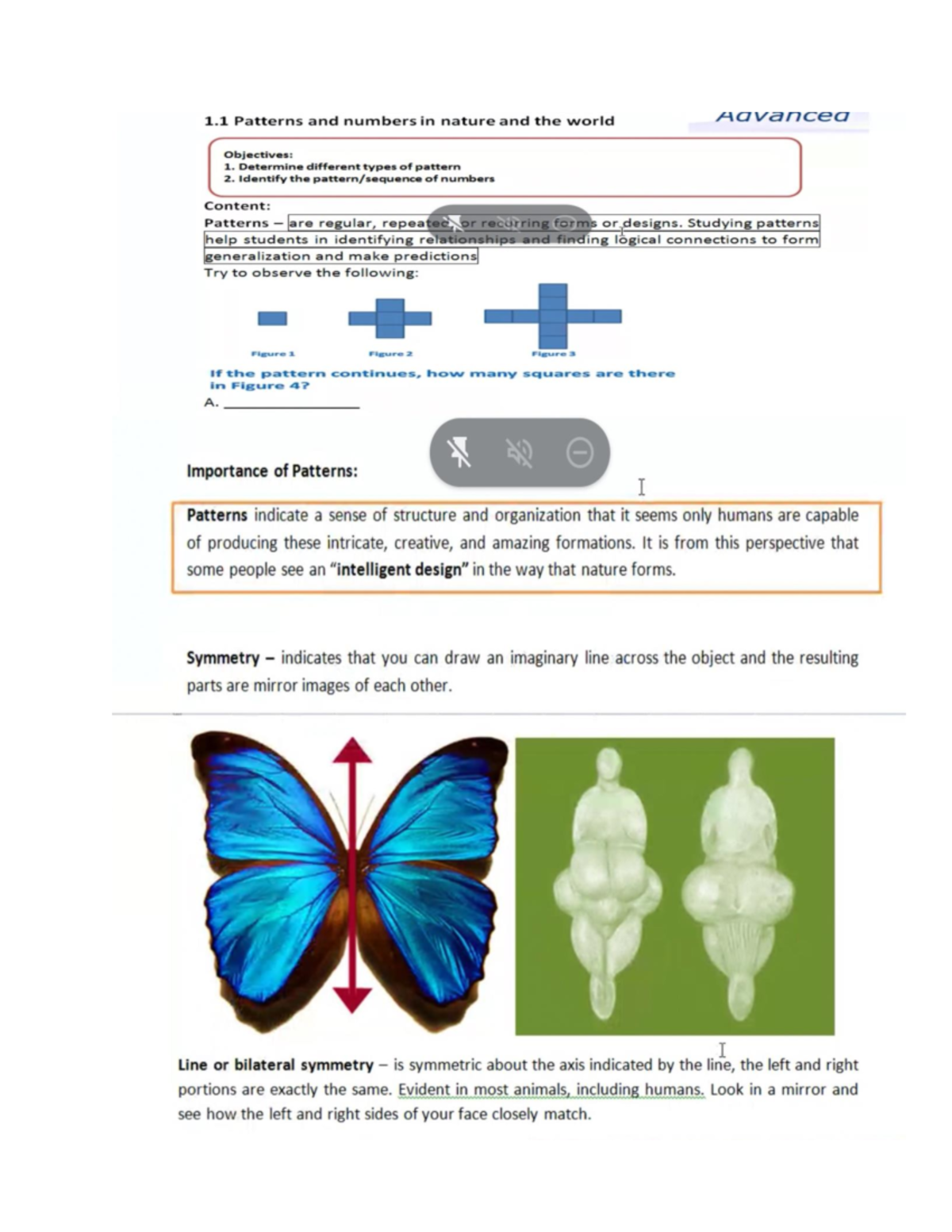Lesson 1 Patterns GE MATH - Computer Engineering - Studocu
