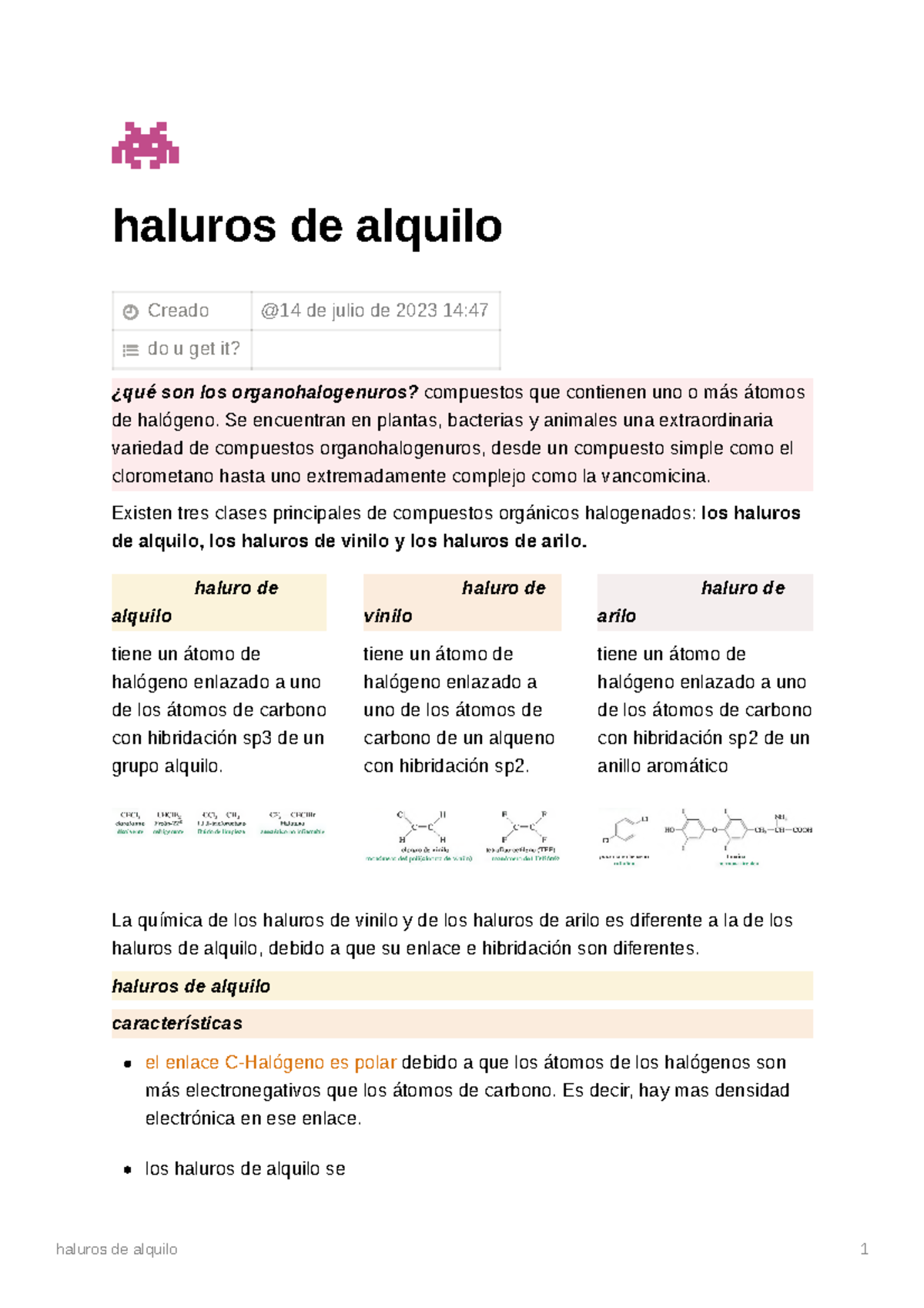 Haluros de alquilo - haluros de alquilo Creado do u get it? ¿qué son ...