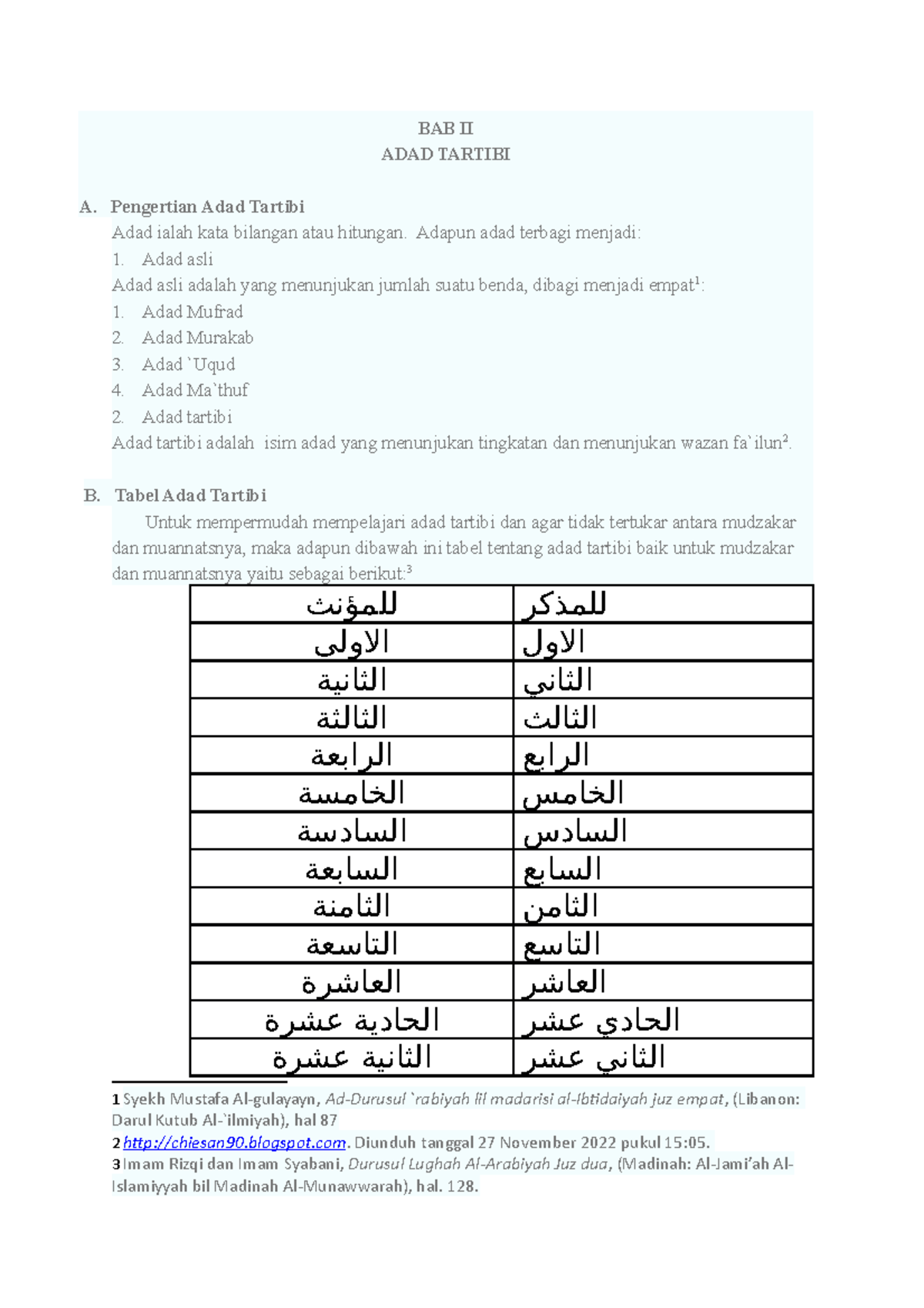 Adad Asli dan Tartib - Semoga bermanfaat - BAB II ADAD TARTIBI A ...