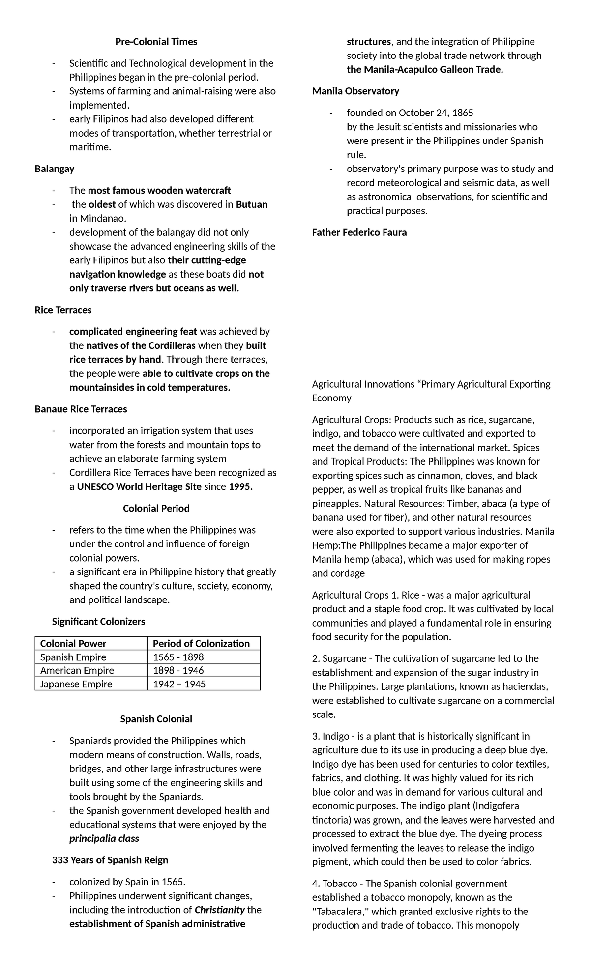 STS MOD 3 - Pre-Colonial Times Scientific and Technological development in the Philippines began ...