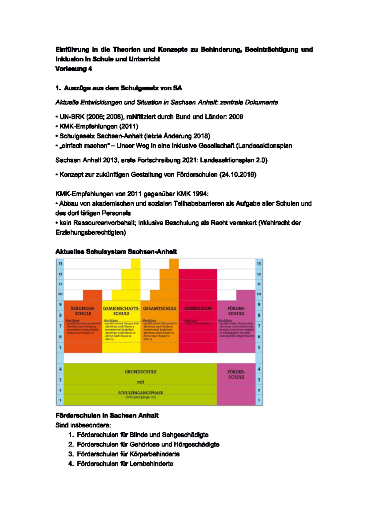 Vorlesung 4 - Dozentin: Sturm - Einführung in die Theorien und Konzepte ...