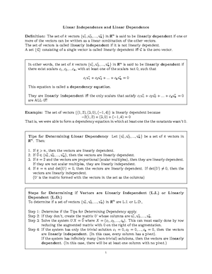 Cryptography - notes for linear algebra - Cryptography Briefly ...