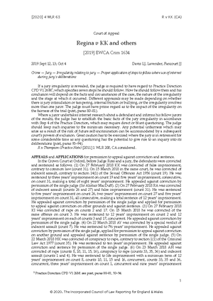 Mc Connell VLE transcript - Reading the Part A case and guidance on ...