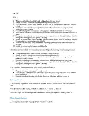 WEEK 3 - The Recovery Approach & Isbar Handover Tool - What is recovery ...