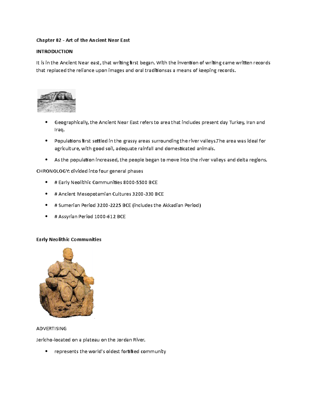 Art appreciation - Chapter 02 - Art of the Ancient Near East ...