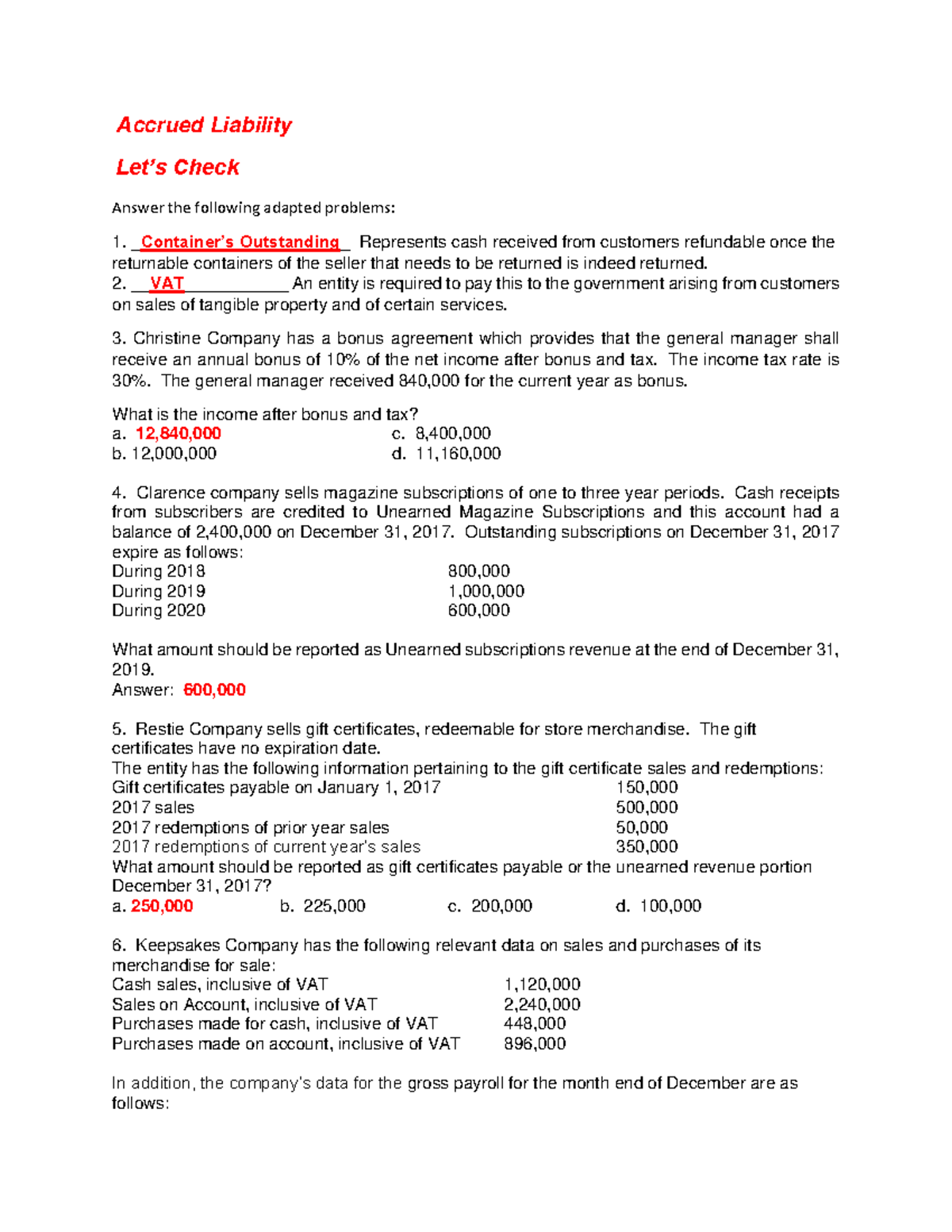 AK - Accrued Liability - Assignment - Accrued Liability Let’s Check ...