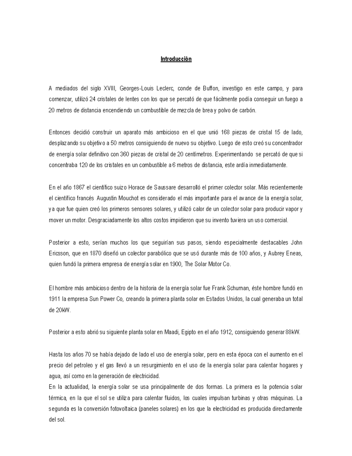 Energia solarrr 00000000000000000 - Introducción A mediados del siglo ...