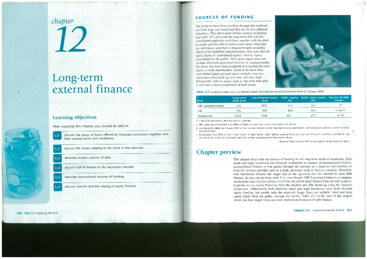 Chapter 12 - textbook - Financial management - Studocu