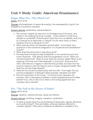 Unit 2 Study Guide - Unit 2: The Enlightenment Jonathan Edwards: “A ...