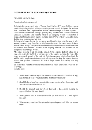 Hirac Checklist-1 - step-by-step checklist - Applied Company Law 79014 ...