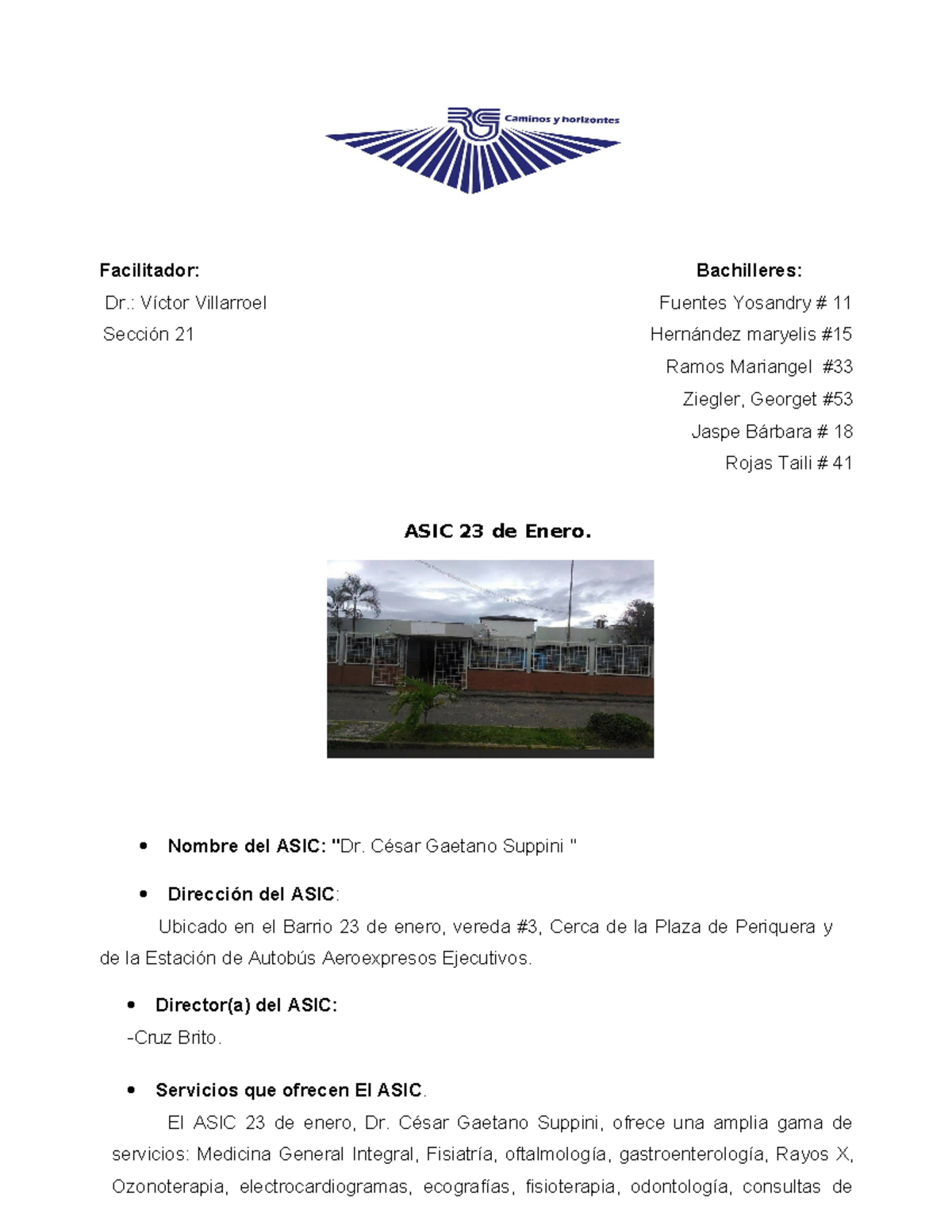 ASIC 23 de Enero 💥 - apubtes - Facilitador: Bachilleres: Dr.: Víctor ...