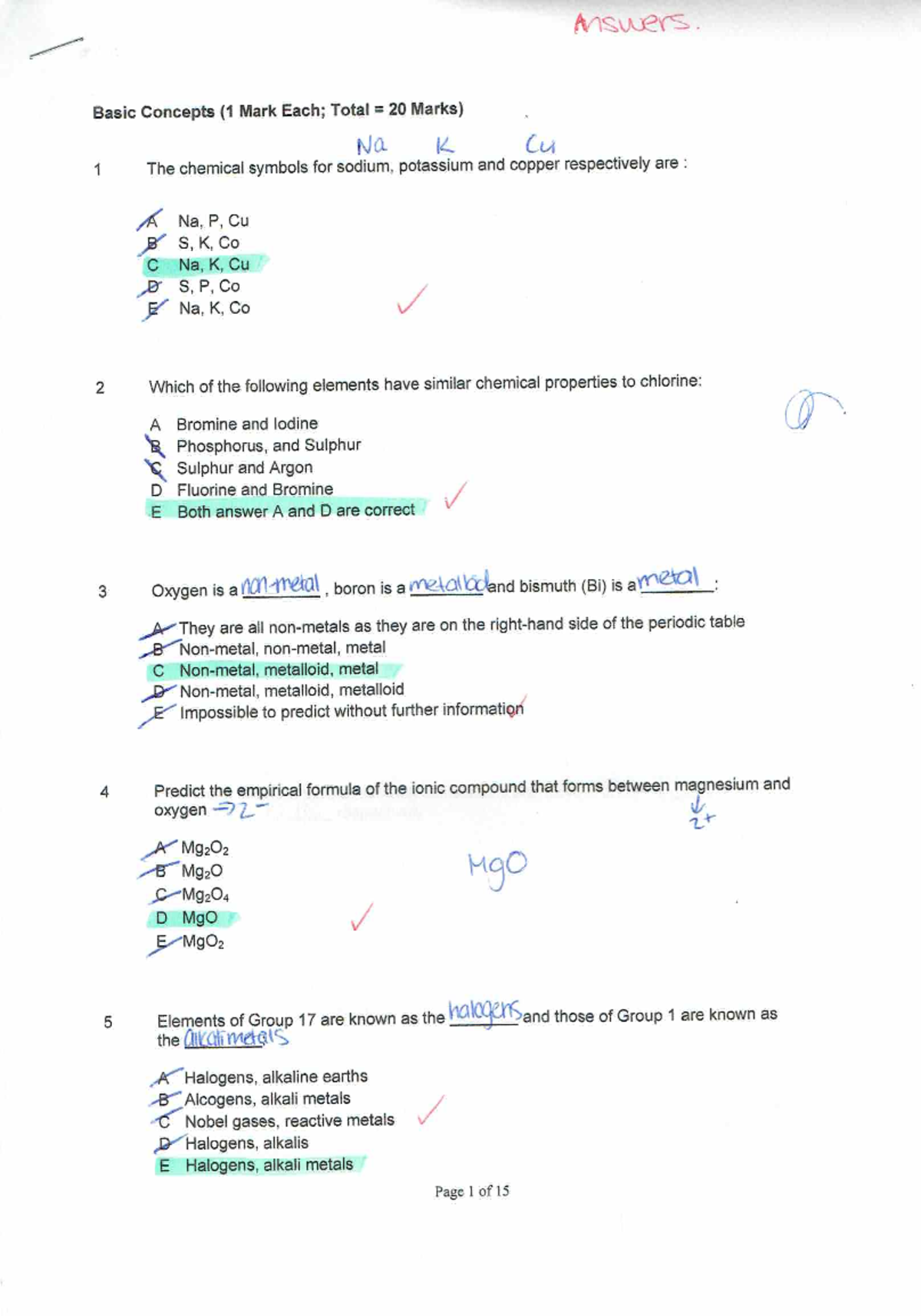 Exam 2015, questions and answers - mid semester - 1502ENV - Studocu
