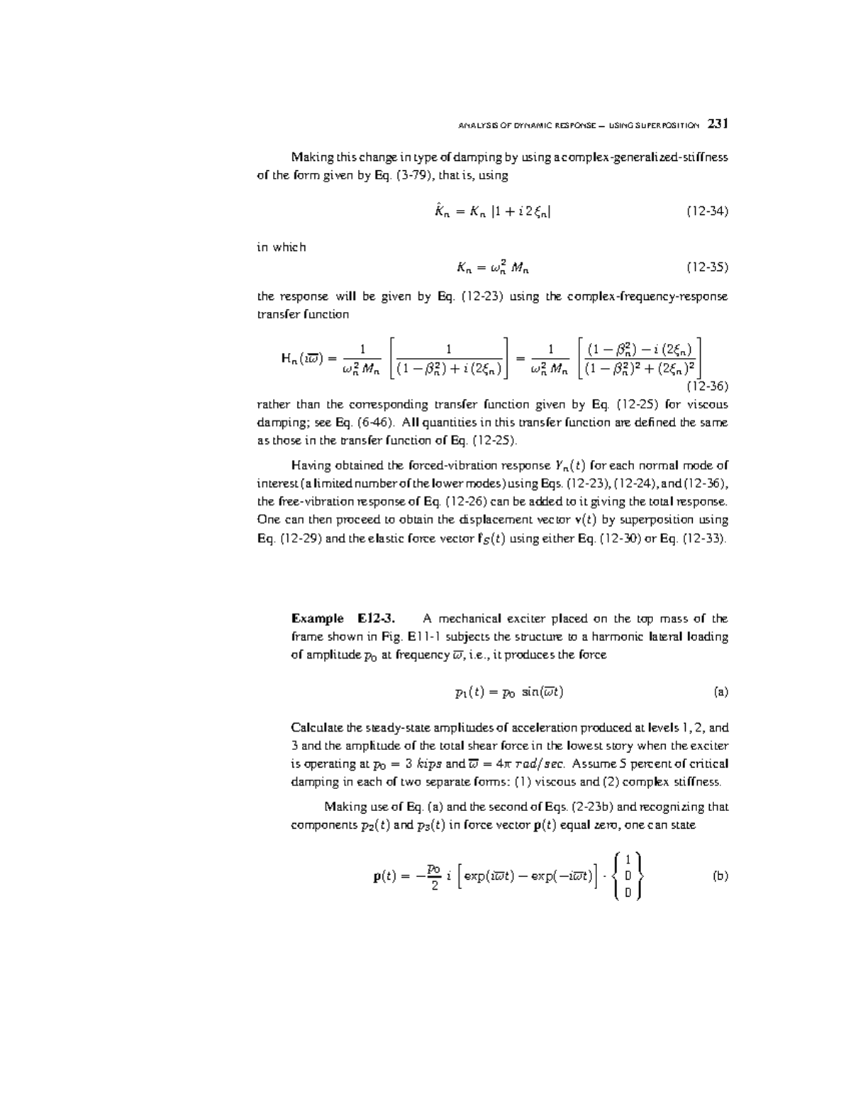 [Ray Clough, Joseph Penzien] Dynamics of Structure(Book ZZ - ANALYSIS ...