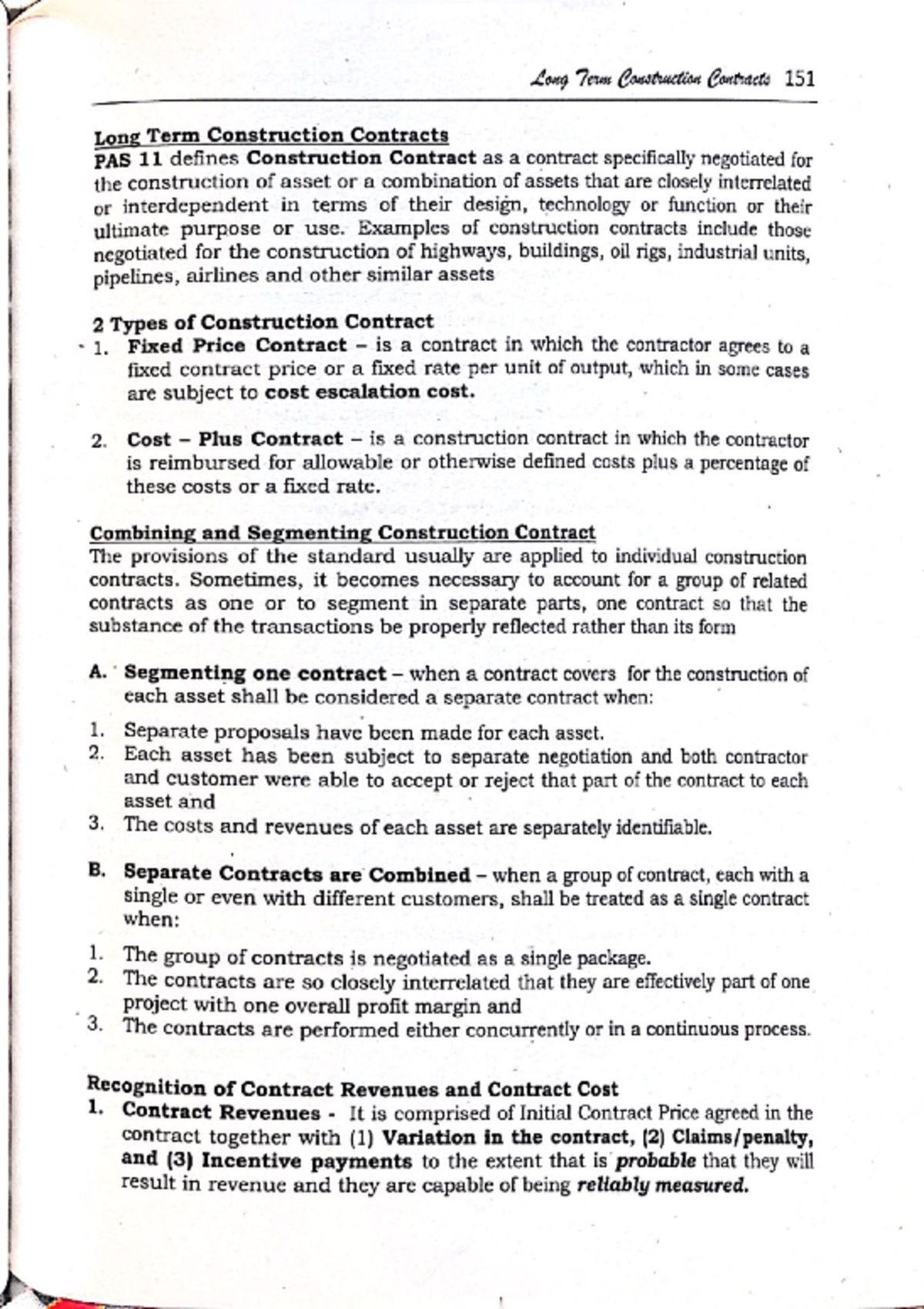 6 LTCC - AFAR long term construction contracts - Intermediate ...