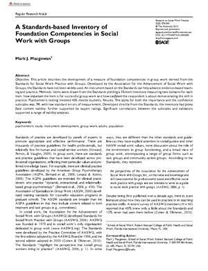 Module 2 - Summary Social Work With Families - Module 2 Maryam Jama In ...