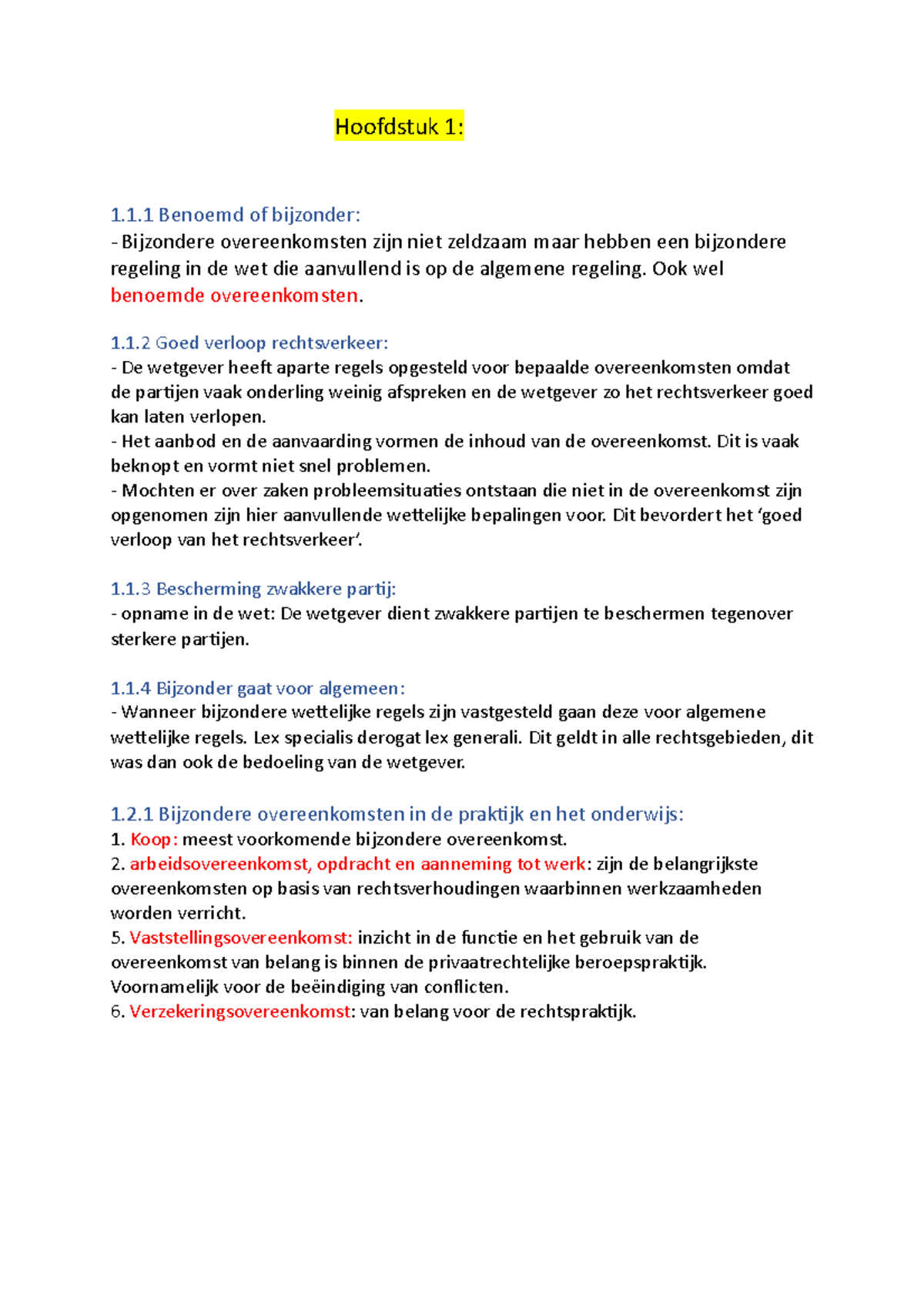 Timmerman - De Kern van het Ondernemingsrecht - Hoofdstuk 1: 1.1 ...