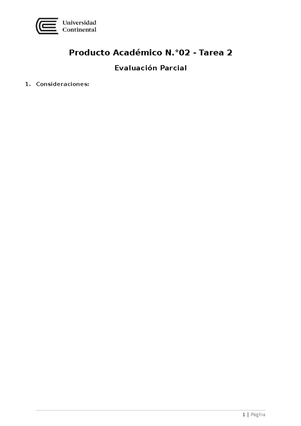 Gestion logistica - geston pa2 - Producto Académico N.°02 - Tarea 2 Evaluación Parcial 1. - Studocu