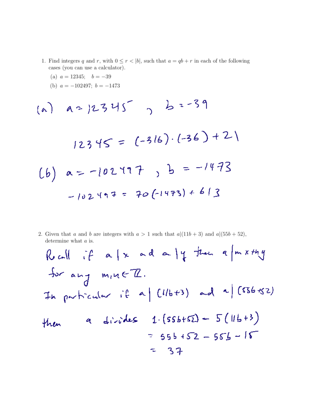 PS8Solutions - SOLUTIONS - Math 2320 - Studocu