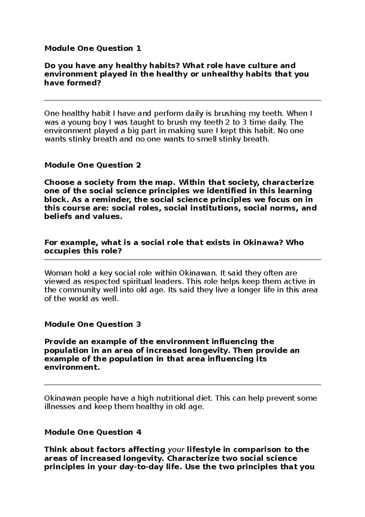 Russell Mccune SCS 200 Applied Social Sciences - Module One Question 1 ...