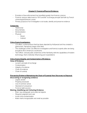 Chapter 10 CJST - notes - Chapter 10: Robbery: Robbery Offenses ...