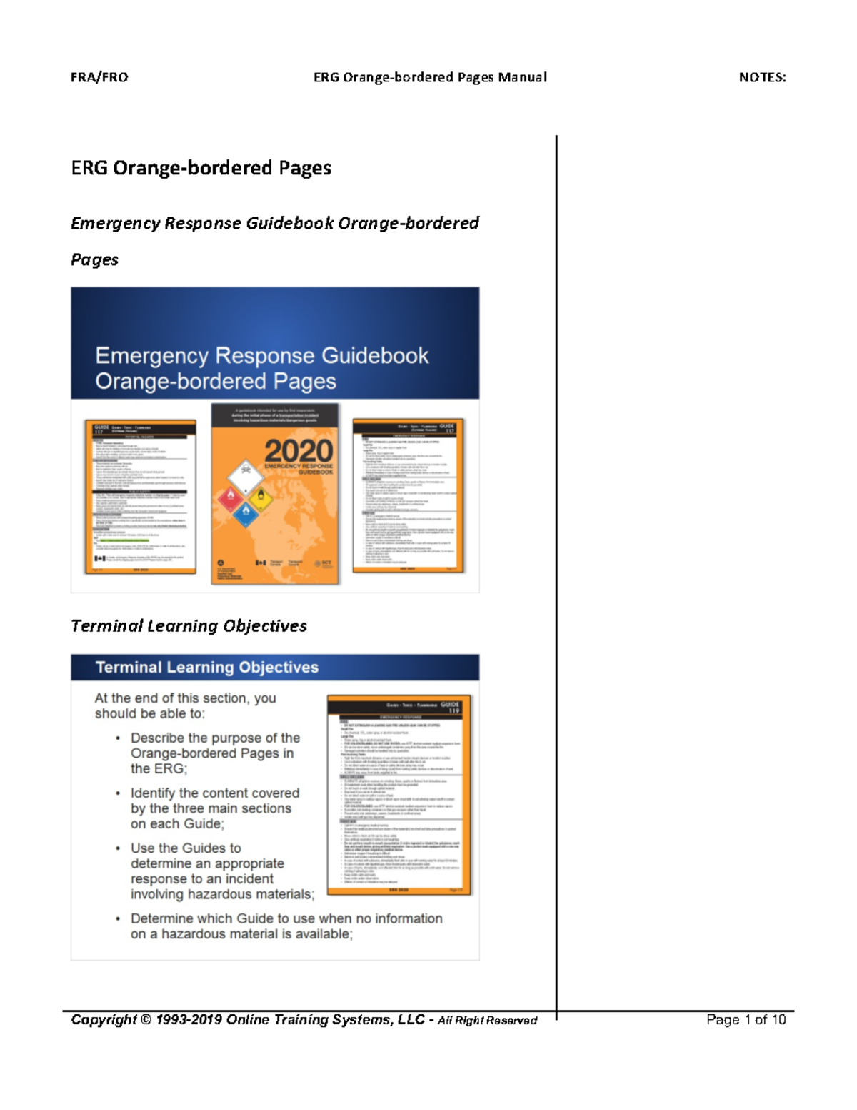 10 ERG Orange-bordered Pages - Higiene y Seguridad Industrial - ERG ...