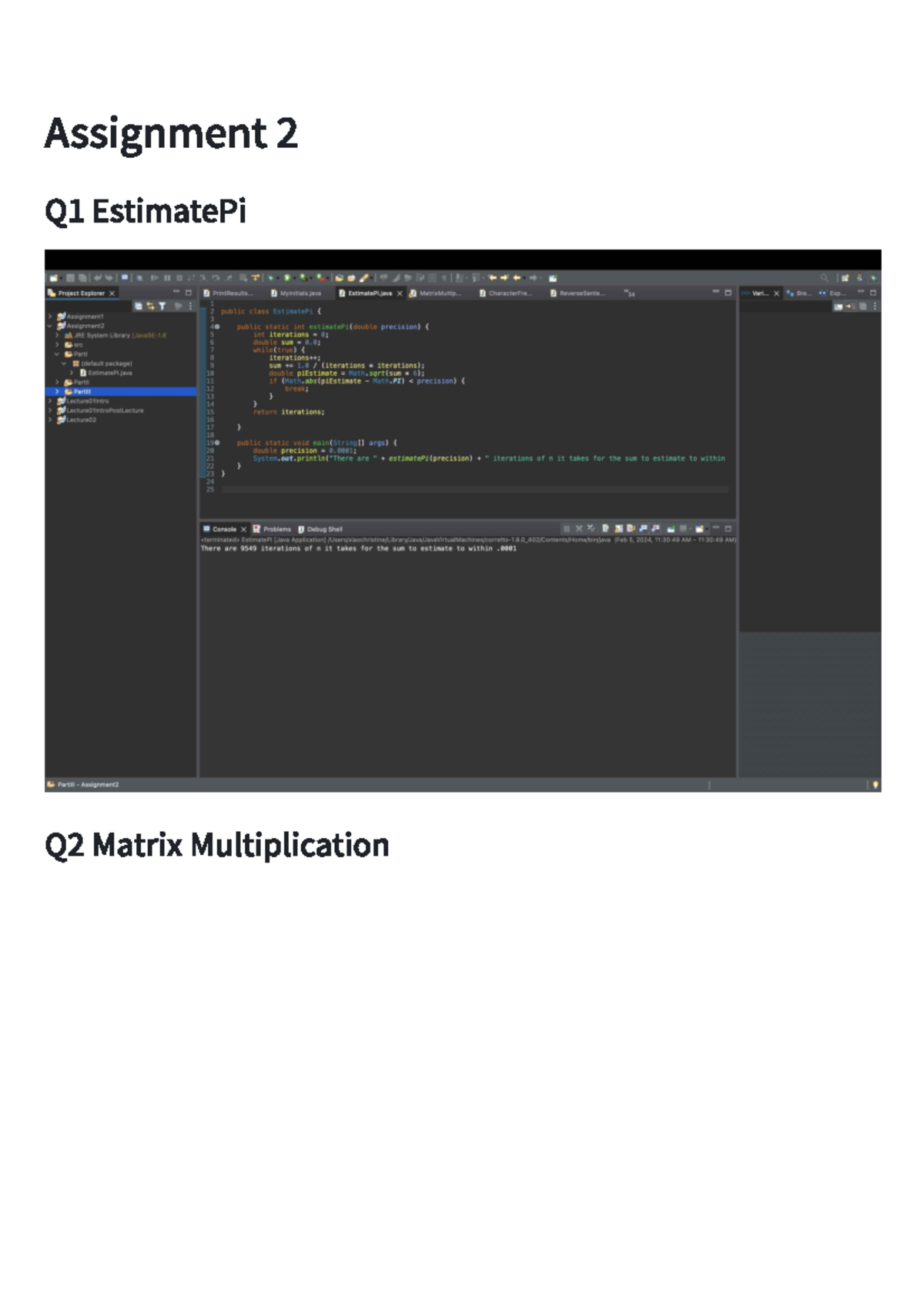 Assignment 2 Screenshot - CS-GY 9053 - Studocu
