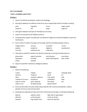 Muscle Lab Hand Out - MUSCLE ANATOMY HAND OUT TO ACCOMPANY BIO1314 ...