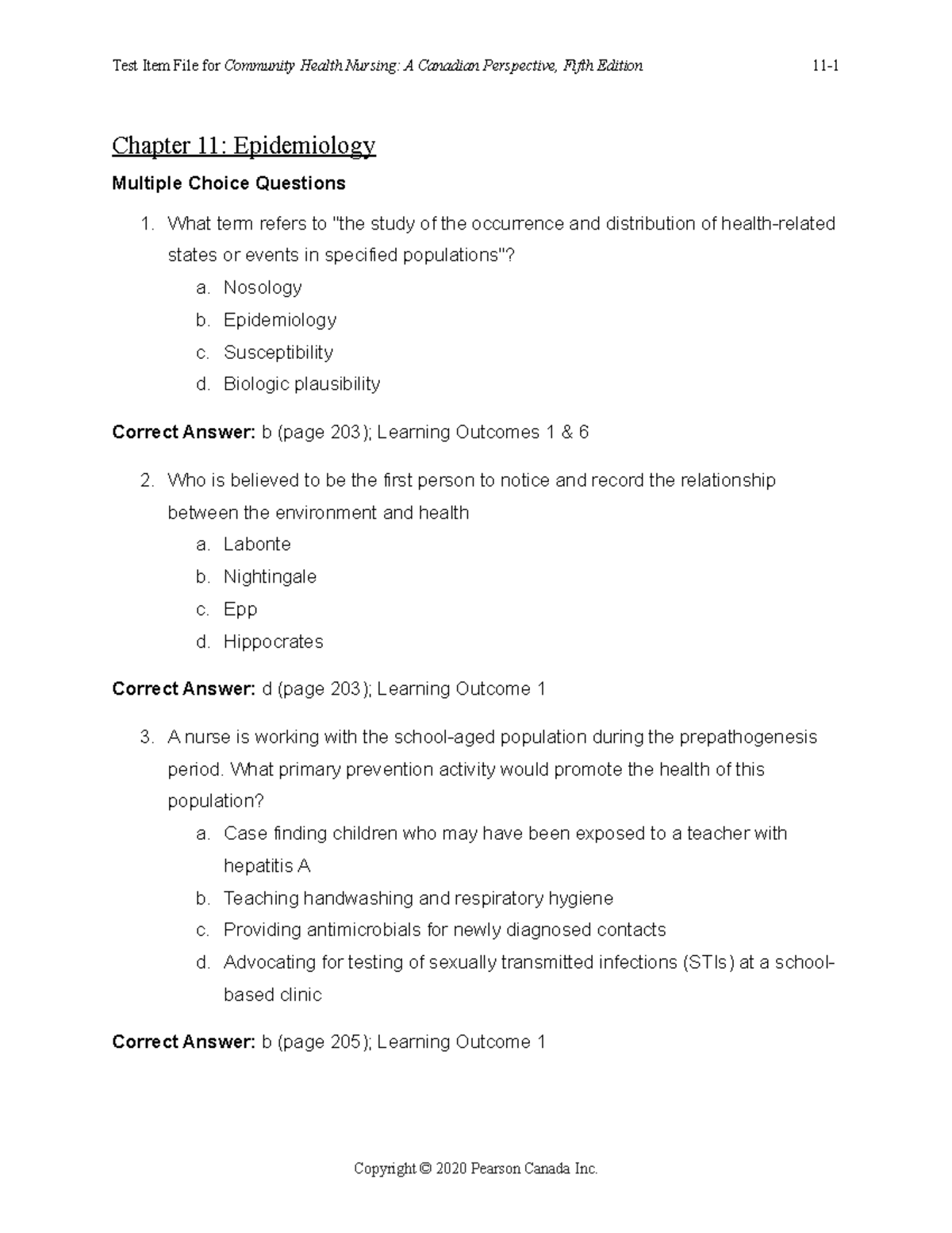 11 stam chn5 tif ch11 - Test bank from textbook - Chapter 11 ...