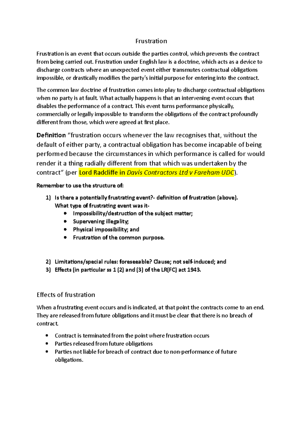 Frustration revision - Frustration Frustration is an event that occurs ...