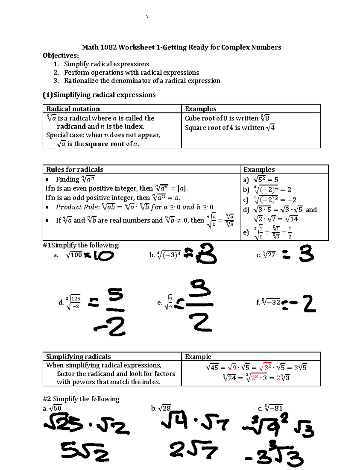 Math+1082+WS+1+Getting+Ready+for+Complex+Numbers - Math 1082 Worksheet ...