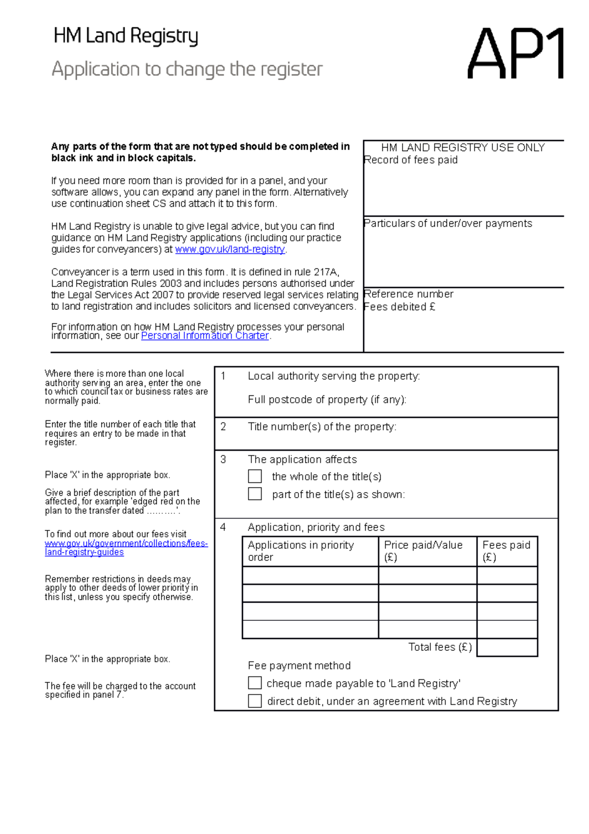 Blank AP1 form for WS 8 - 1920 RE - Studocu