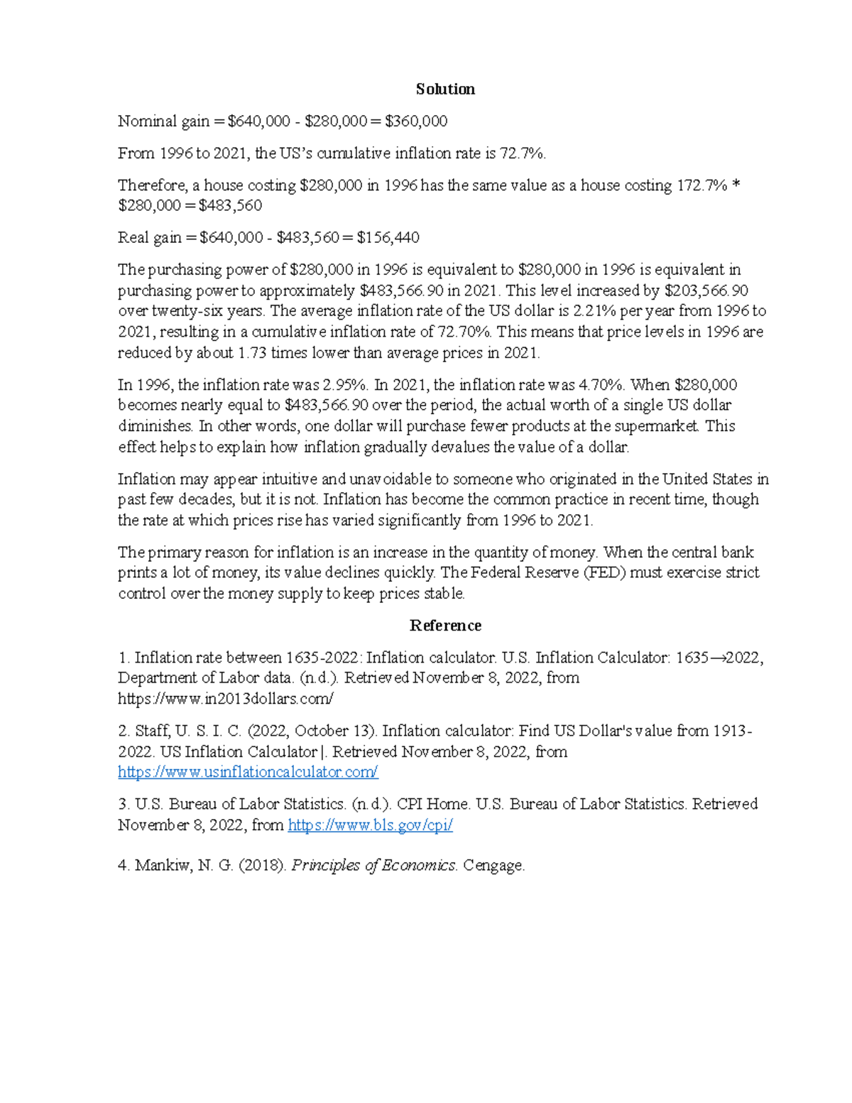 Micro - Find out nominal gain and real gain by inflation calculator ...