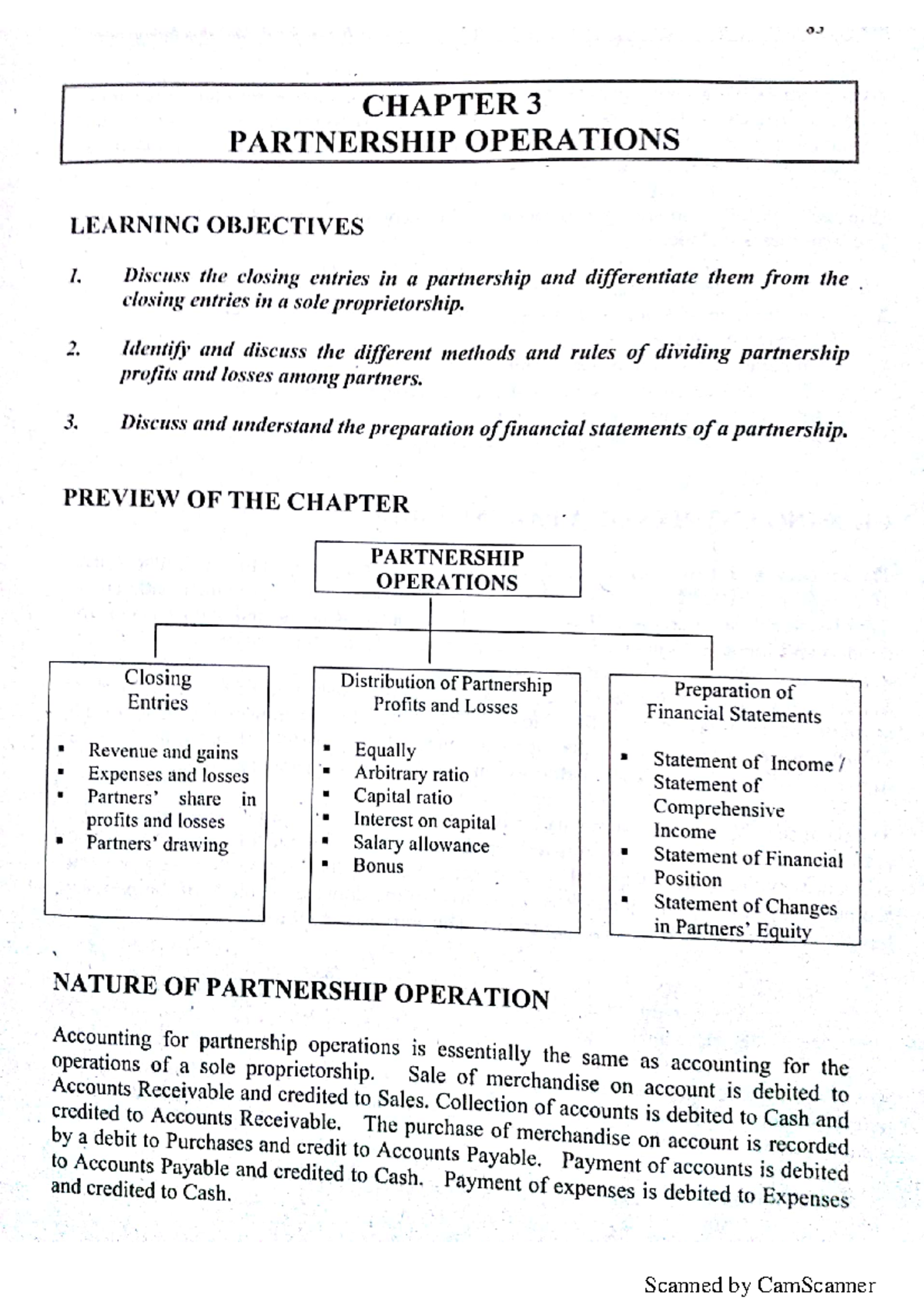 C03-Partnership-Operations - Financial Accounting - Studocu